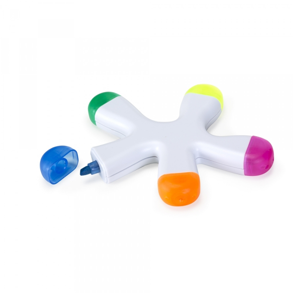 Marca Texto Personalizado Estrela 5 cores - Confira aqui o melhor preço ...