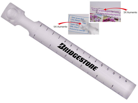 Régua Personalizada com Lupa para Brindes. Confira Aqui o Melhor Preço.